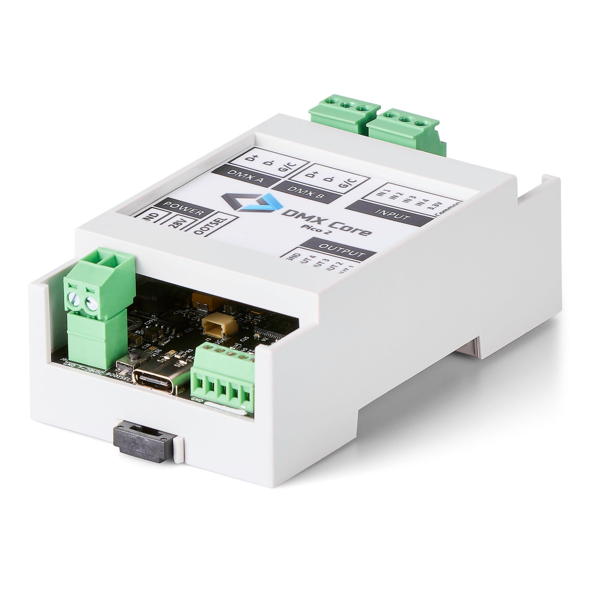 DMX Core Pico 2 - RPi Pico w. dual DMX512 ports — DMX Pro Sales