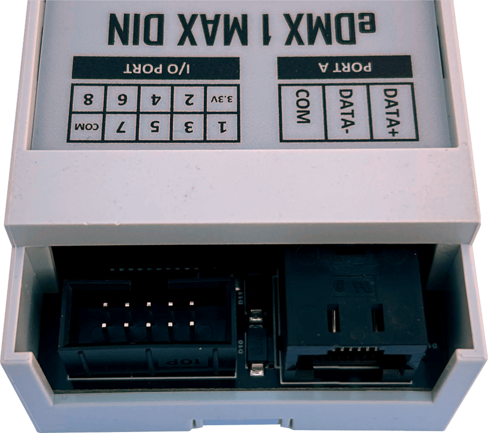 DMXking eDMX1 DIN MAX - ArtNet/sACN to DMX Controller — DMX Pro Sales