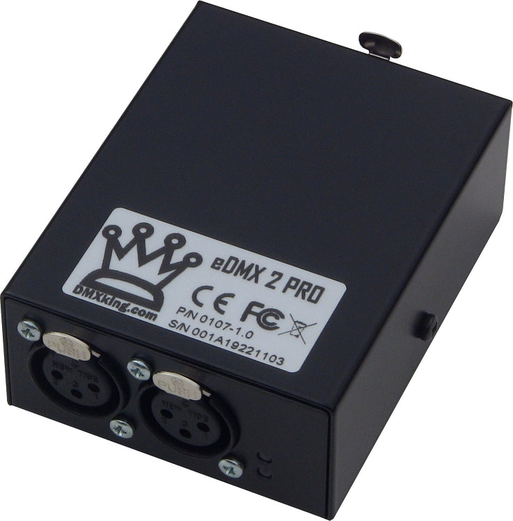 DMXking eDMX2 PRO PoE Ethernet/USB DMX Controller — DMX Pro Sales