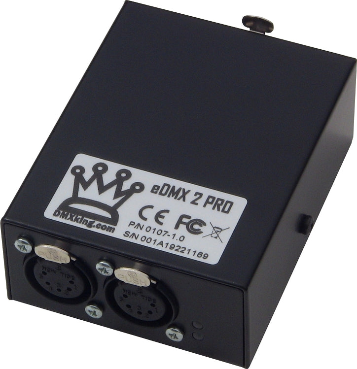 DMXking eDMX2 PRO PoE Ethernet/USB DMX Controller — DMX Pro Sales